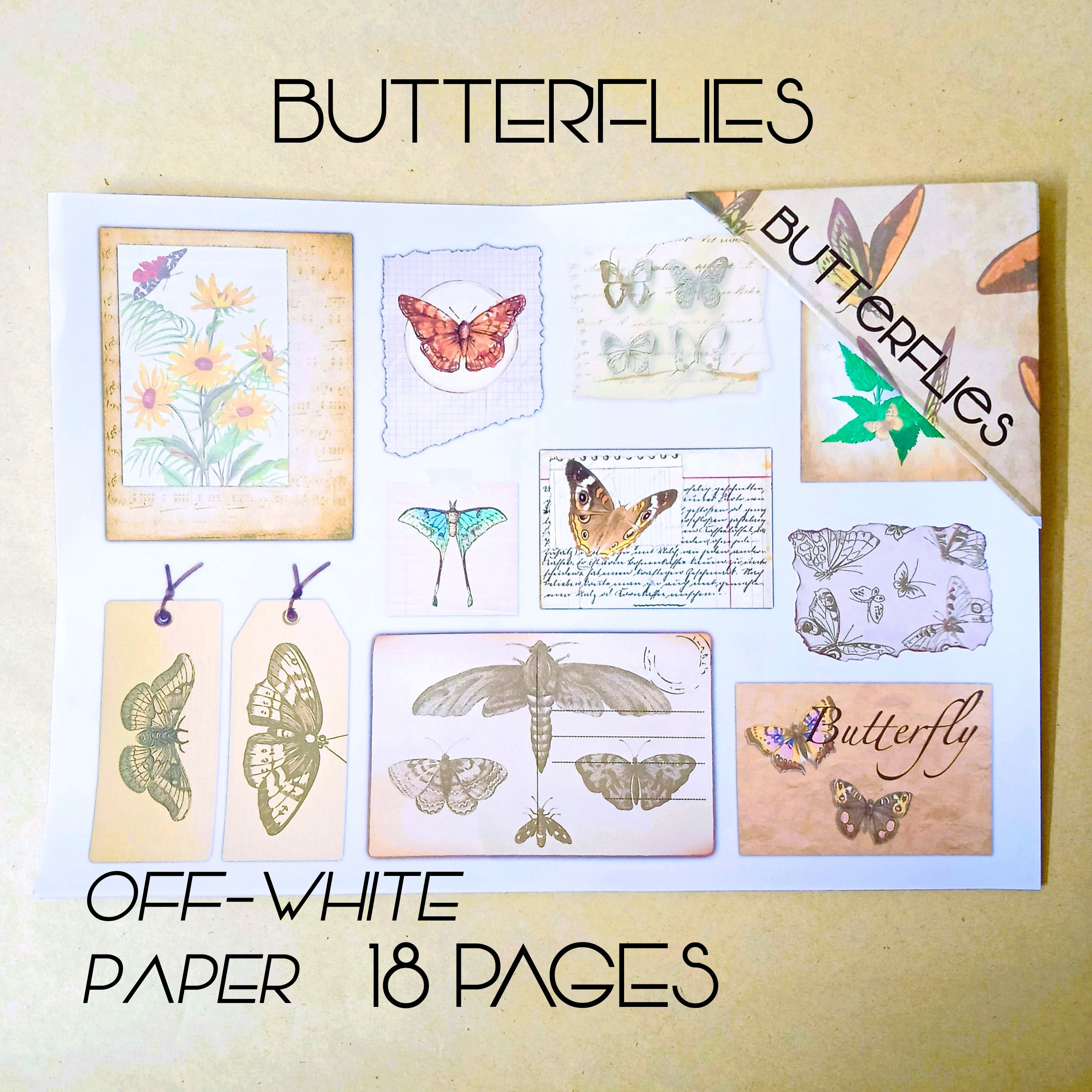 Journaling Paper Kit , Cut and Paste on your Scrapbooks, Bullet ...
