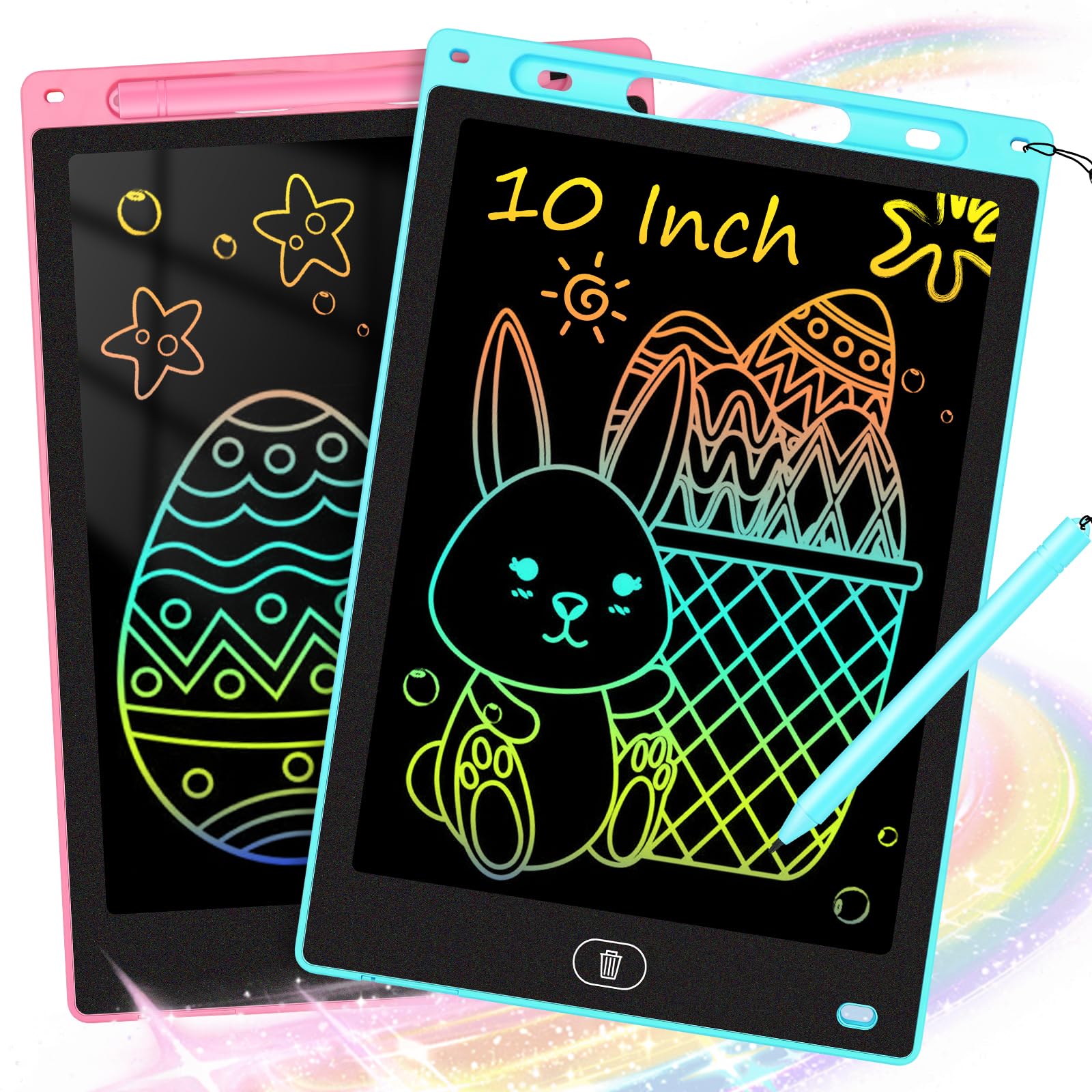LCD Multi Colour Writing Tablet Electronic Slate E-writer Digital Memo ...