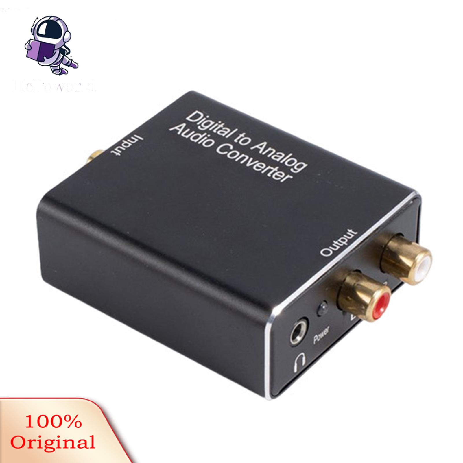 Grebest Digital Audio Converter Plug And Play Low Power Consumption Digital to Analog Converter ...