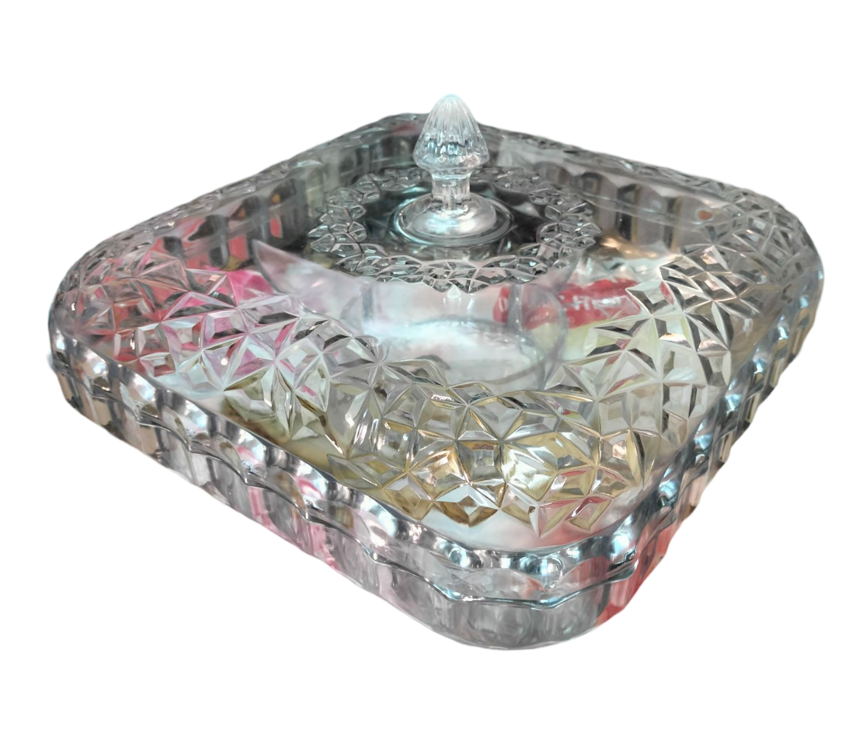 Dry Fruit Tray, ACRYLIC CANDY DISH SALAD TRAY DRY FRUIT HOME DECOR WITH ...
