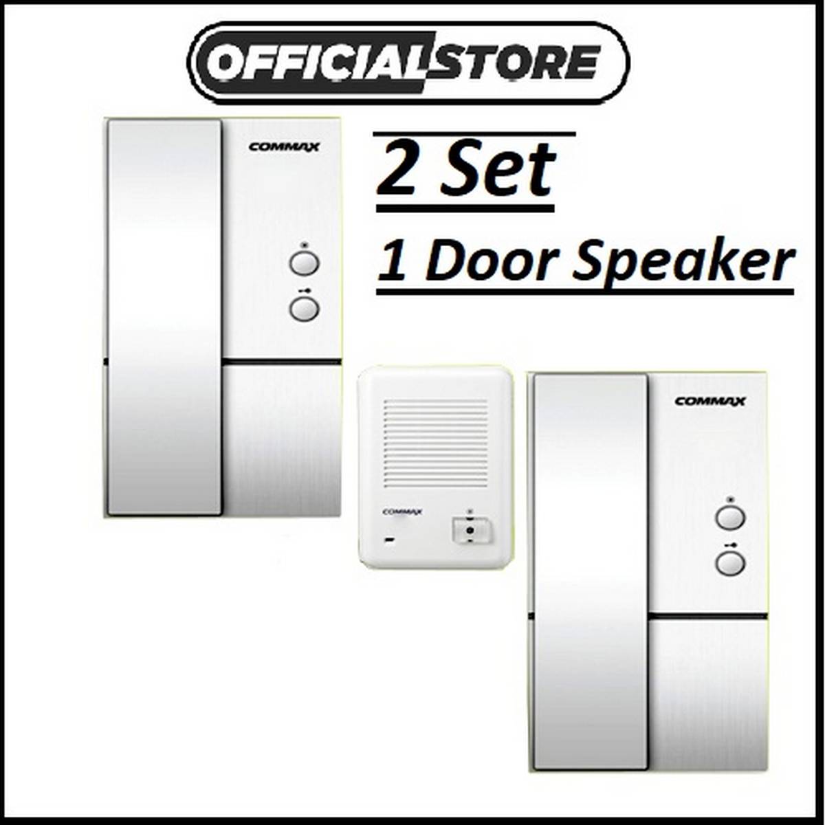 Original Korean Commax Double Unit Intercom & Door Phone For Home ...