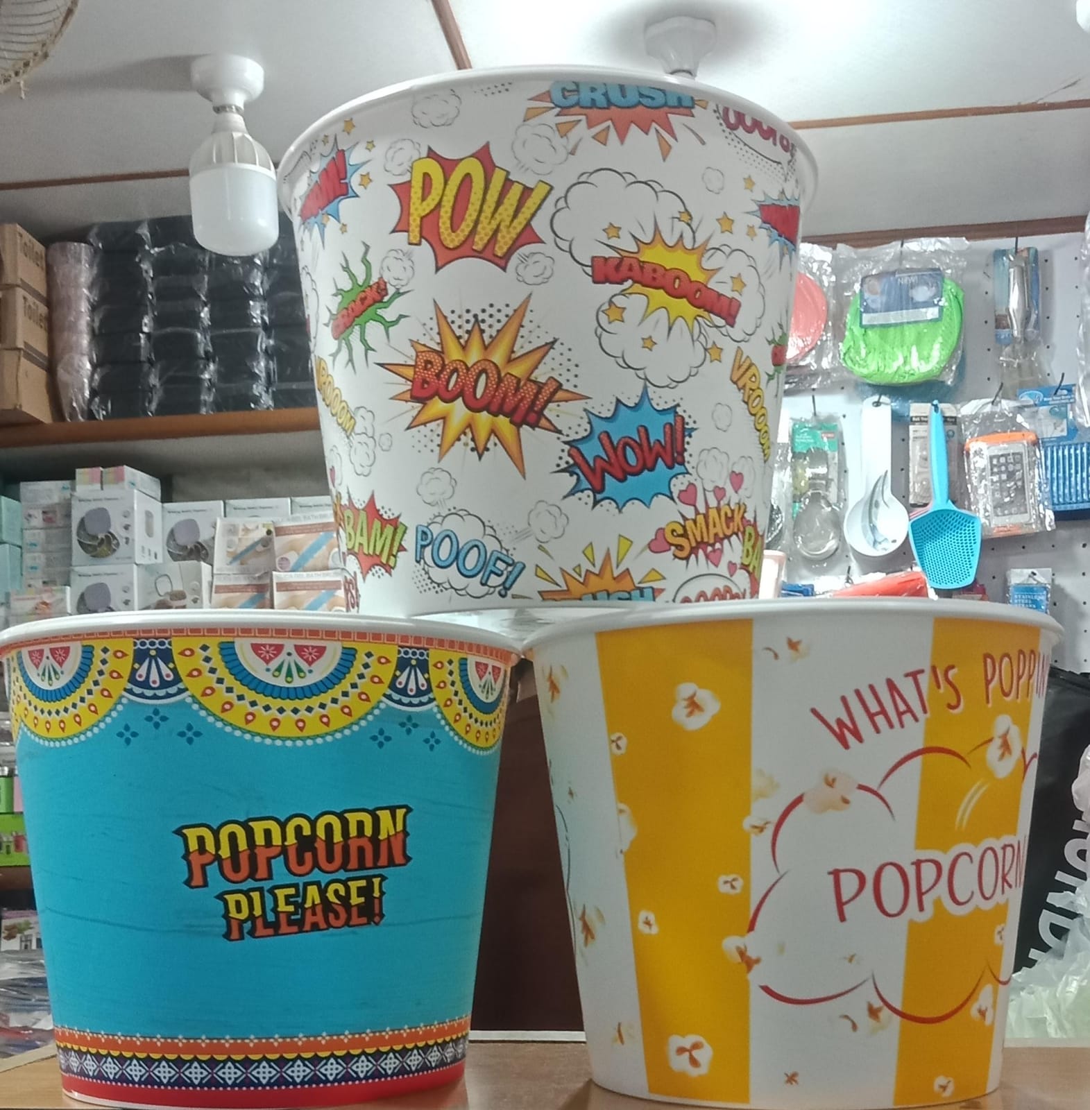 popcorn bucket, for all of your snacks survings | Daraz.pk