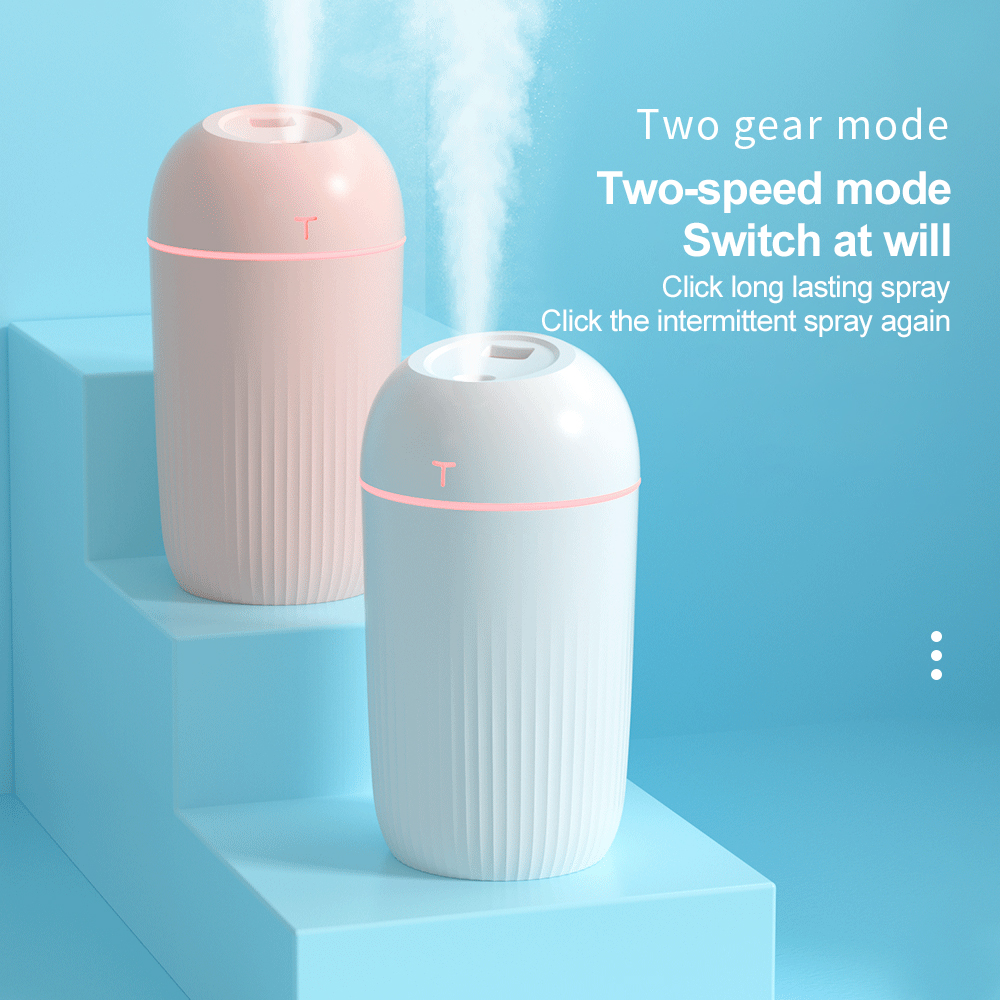 USB Mini Humidifier With 420ML Capacity Intelligent Anti-drying | Daraz.pk