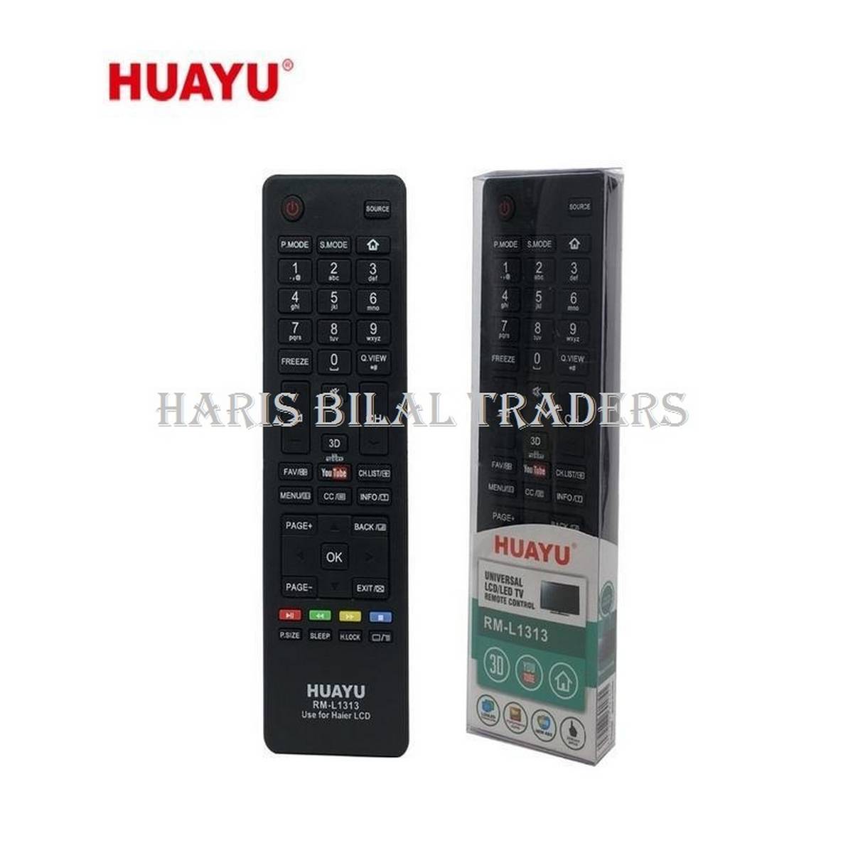 HAIER Remote For Smart LED TV with YouTub Button | Daraz.pk