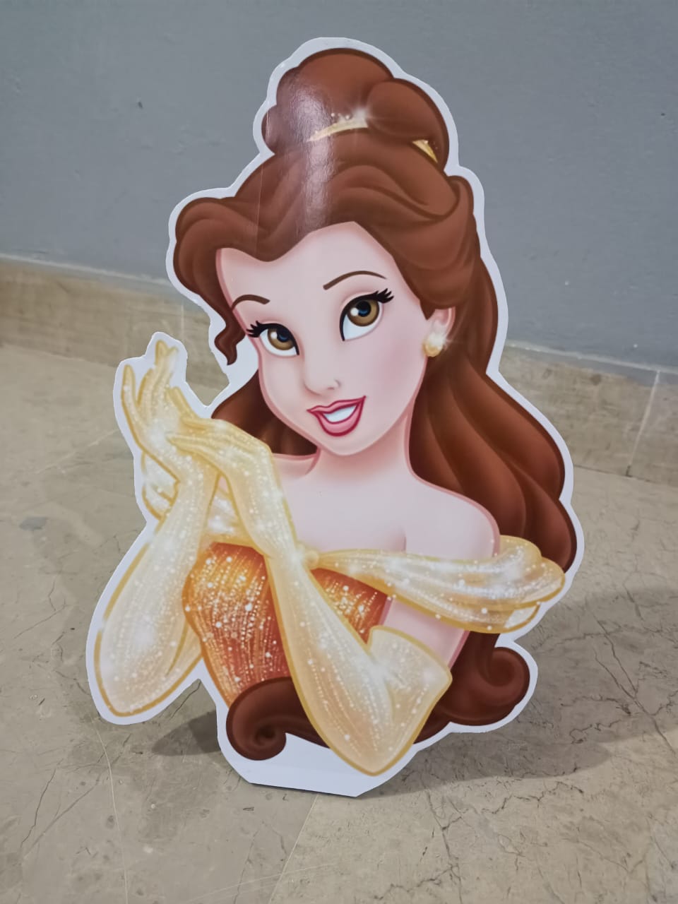 Princess Bella Cartoon Theme Cutout Standee and Tabletop for Birthday ...