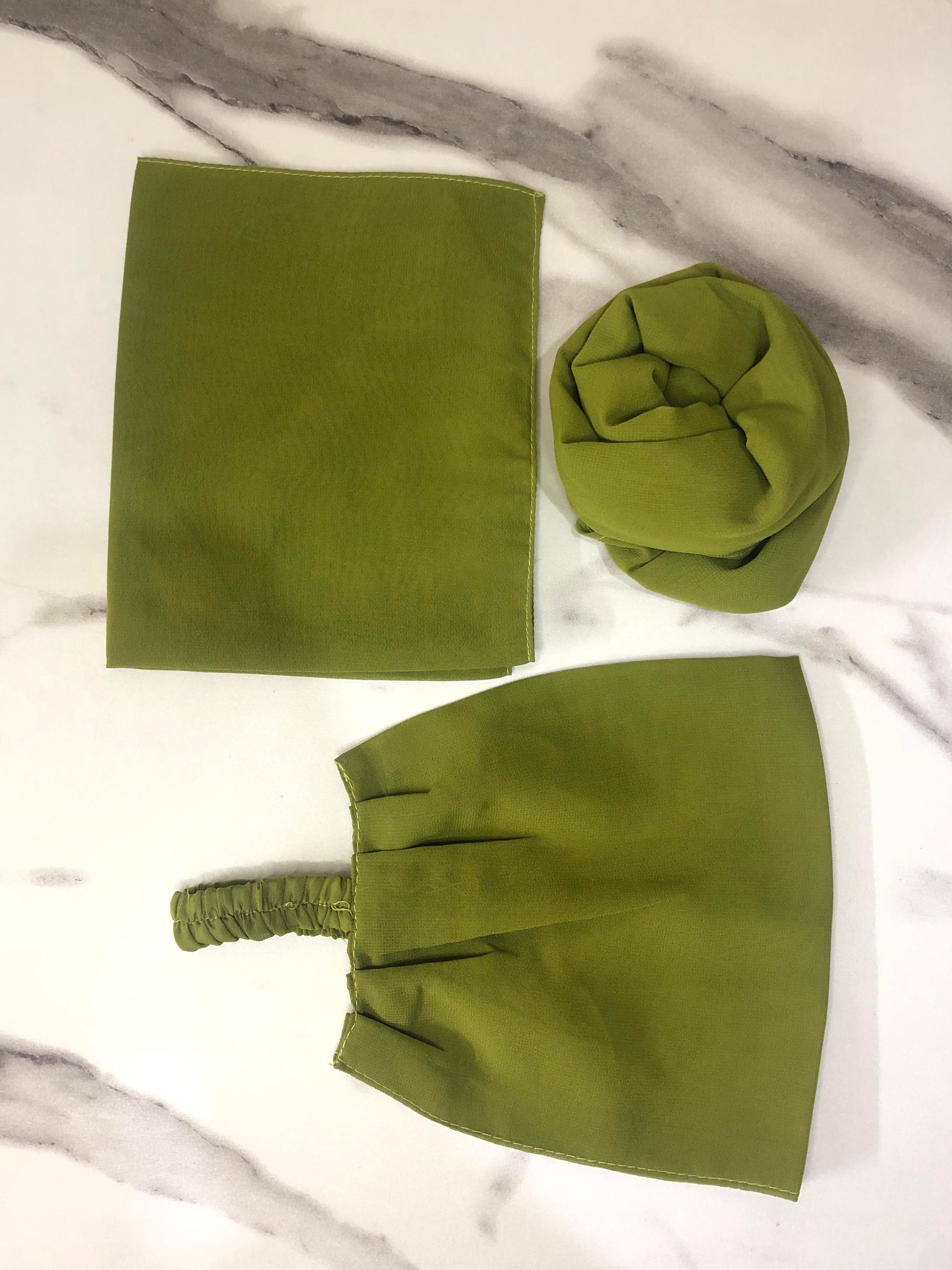 Chiffon Georgette Hijab Scarf Plus Niqab Patii Plus Cap stoller for ...