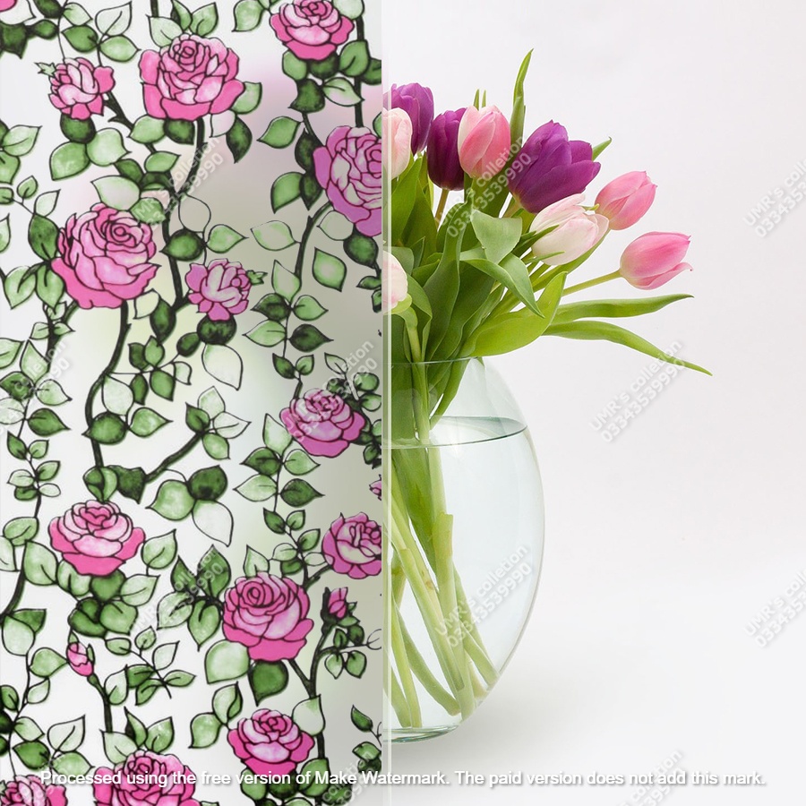 Decorative Glass Sticker For Windows & Glass Doors | Daraz.pk