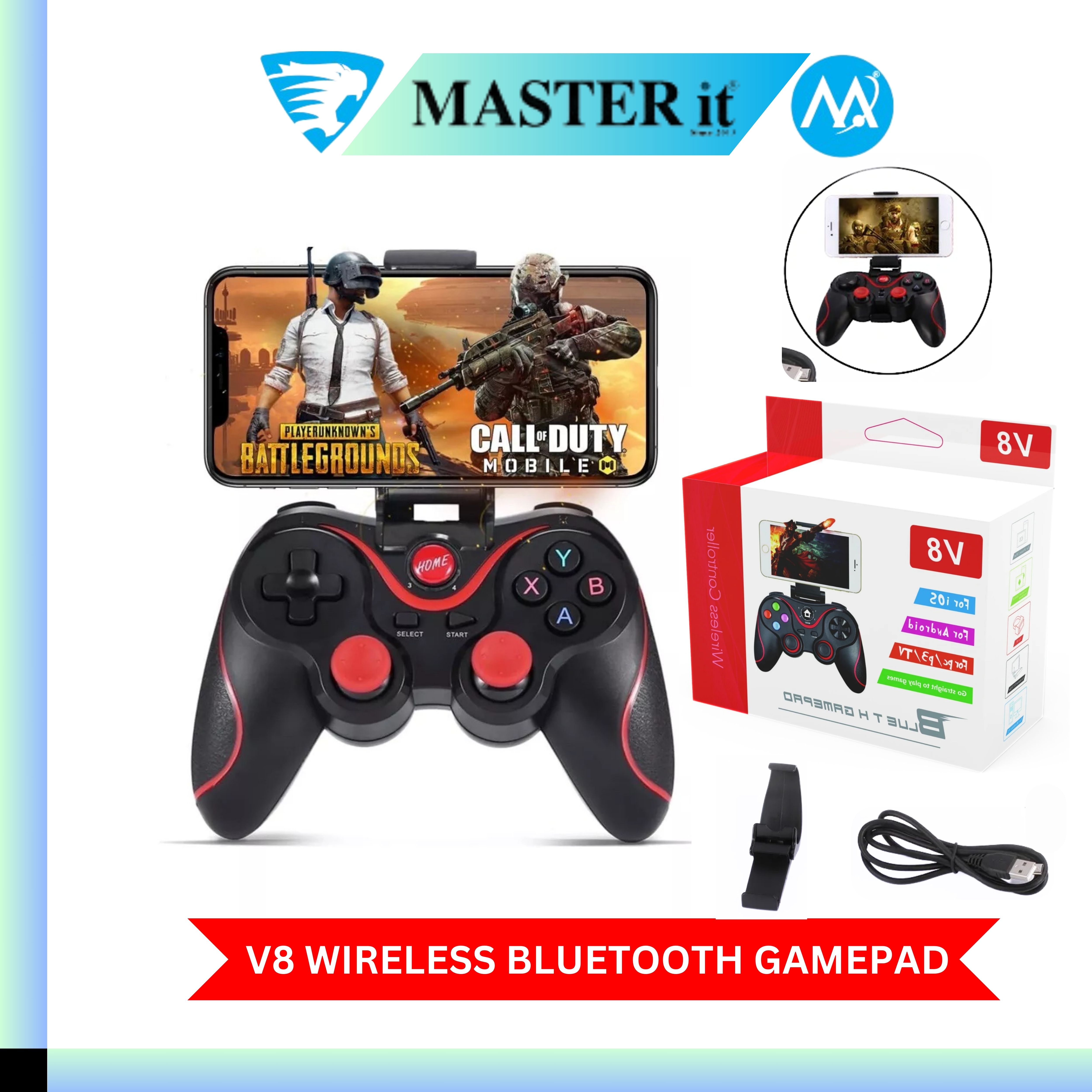 Wired And Wireless Xbox Controller Bluetooth Gamepad With Mobile Stand Microsoft Joystick Xbox