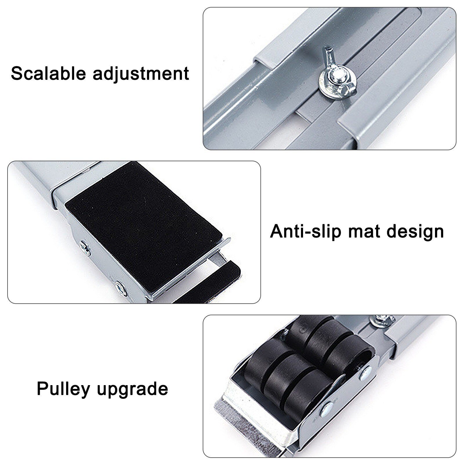 Heavy Duty Expandable Appliance Roller, Furniture Movers with Wheels ...