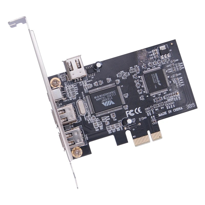 ZOOAIN 2024 PCI-E 1394 video capture card camera DV capture card PCIE ...