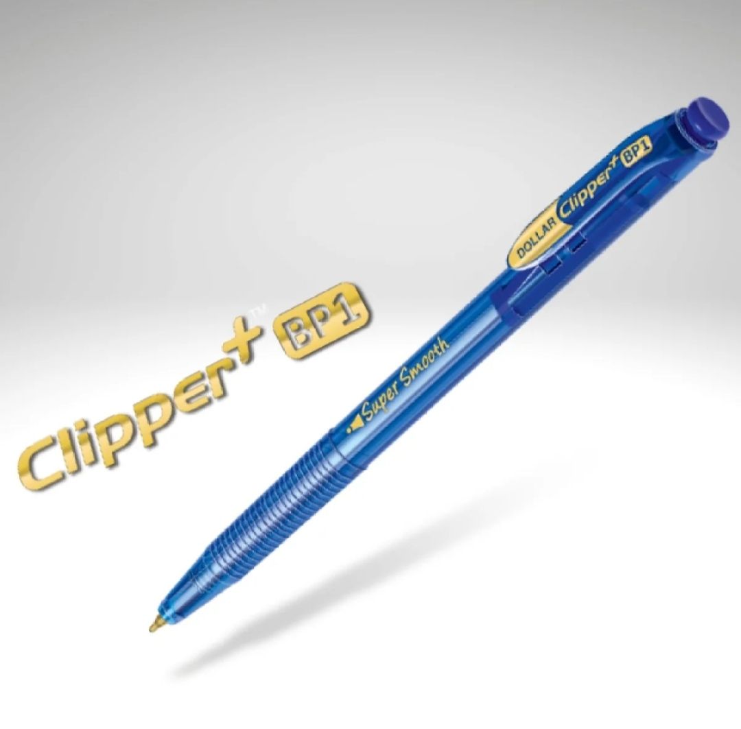 Mehran Stationers | Dollar Clipper Ballpoint Pen - 10 pens in a box ...