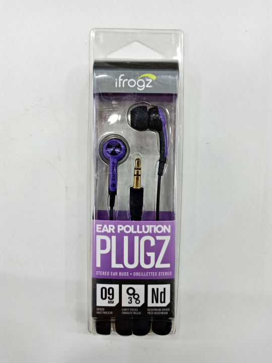 iForgaz - handsfree - EarPollution - Plugs - Earbuds - iFrogz ...