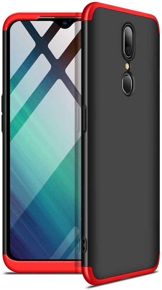 GKK 360 Back Cover for OPPO F11, Matte 3 in 1 Case with Full 360 ...