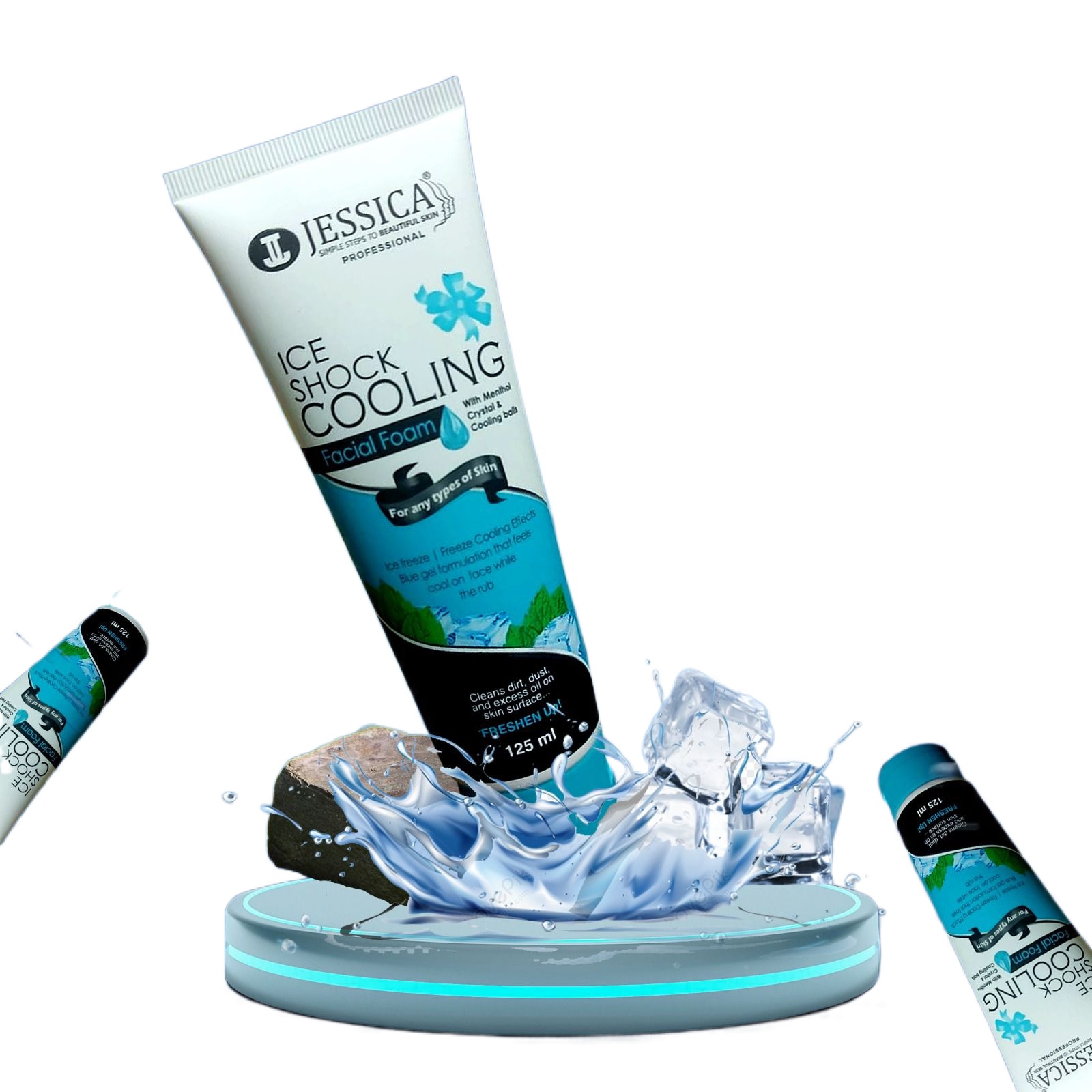 ICE Shock cooling facial foam for womens & mens | Daraz.pk