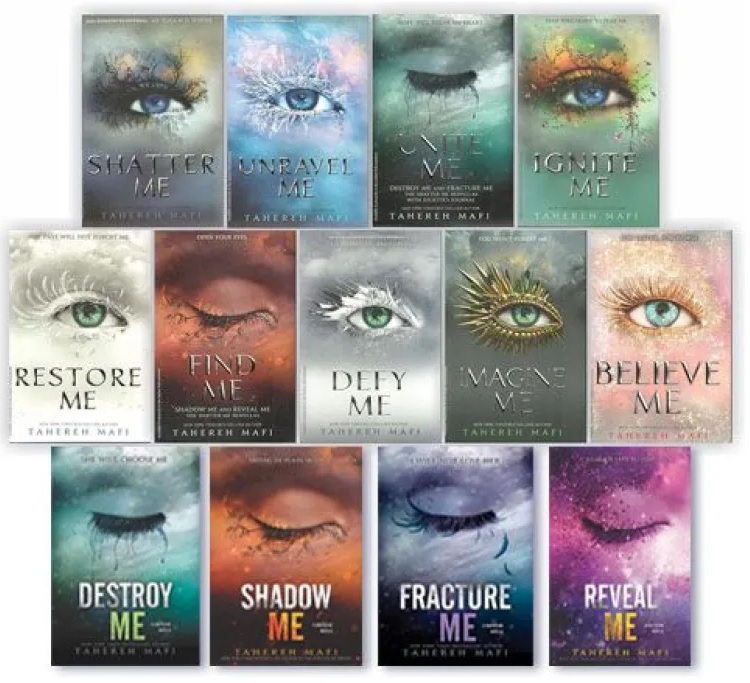 Shatter Me Complete Series (Set of 13 Books) by Tahereh Mafi | Daraz.pk