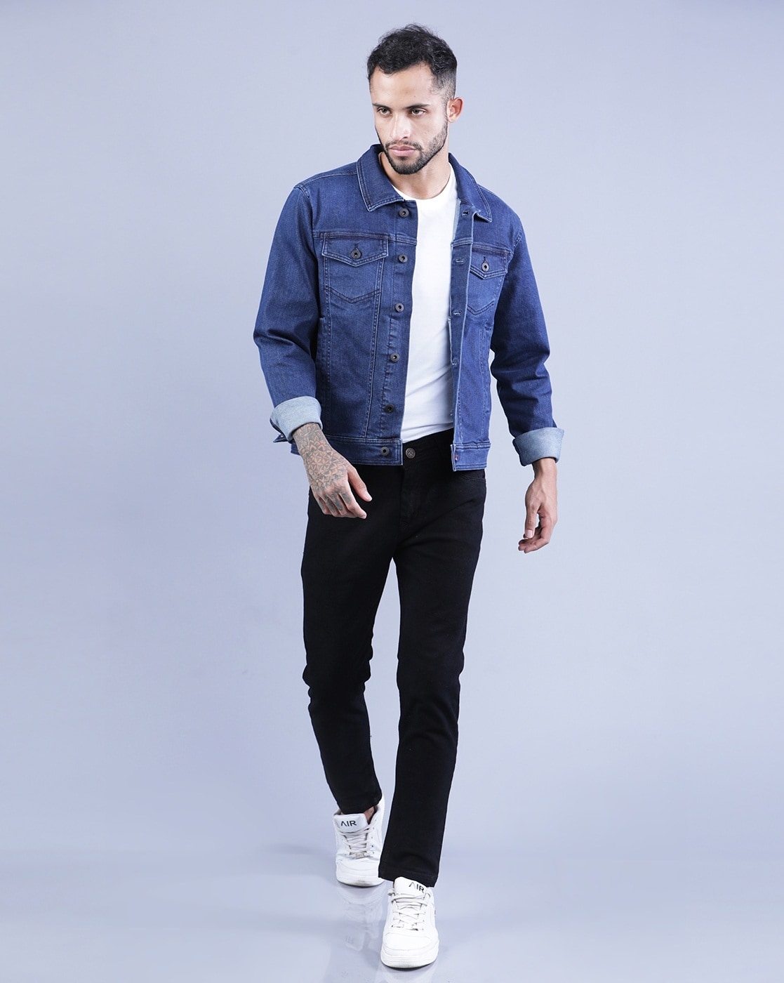 Lightly Washed Denim Jacket | Daraz.pk