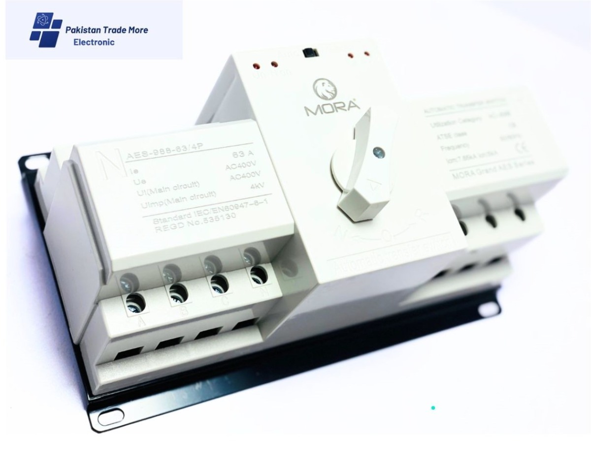 Automatic Transfer Switch ATS 4 Pole 63A Mora 3 phas change over switch ...