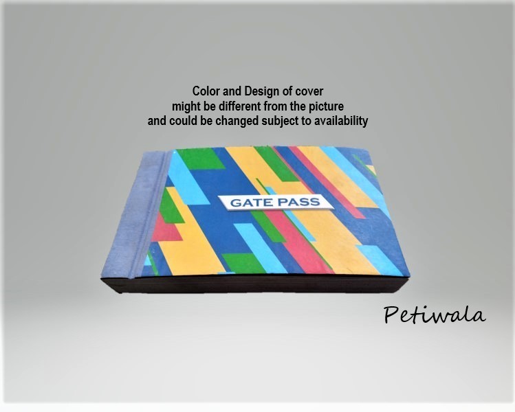 Petiwala – Pack of 4 Triplicate Gate Pass Book / Gate Checking Book for ...
