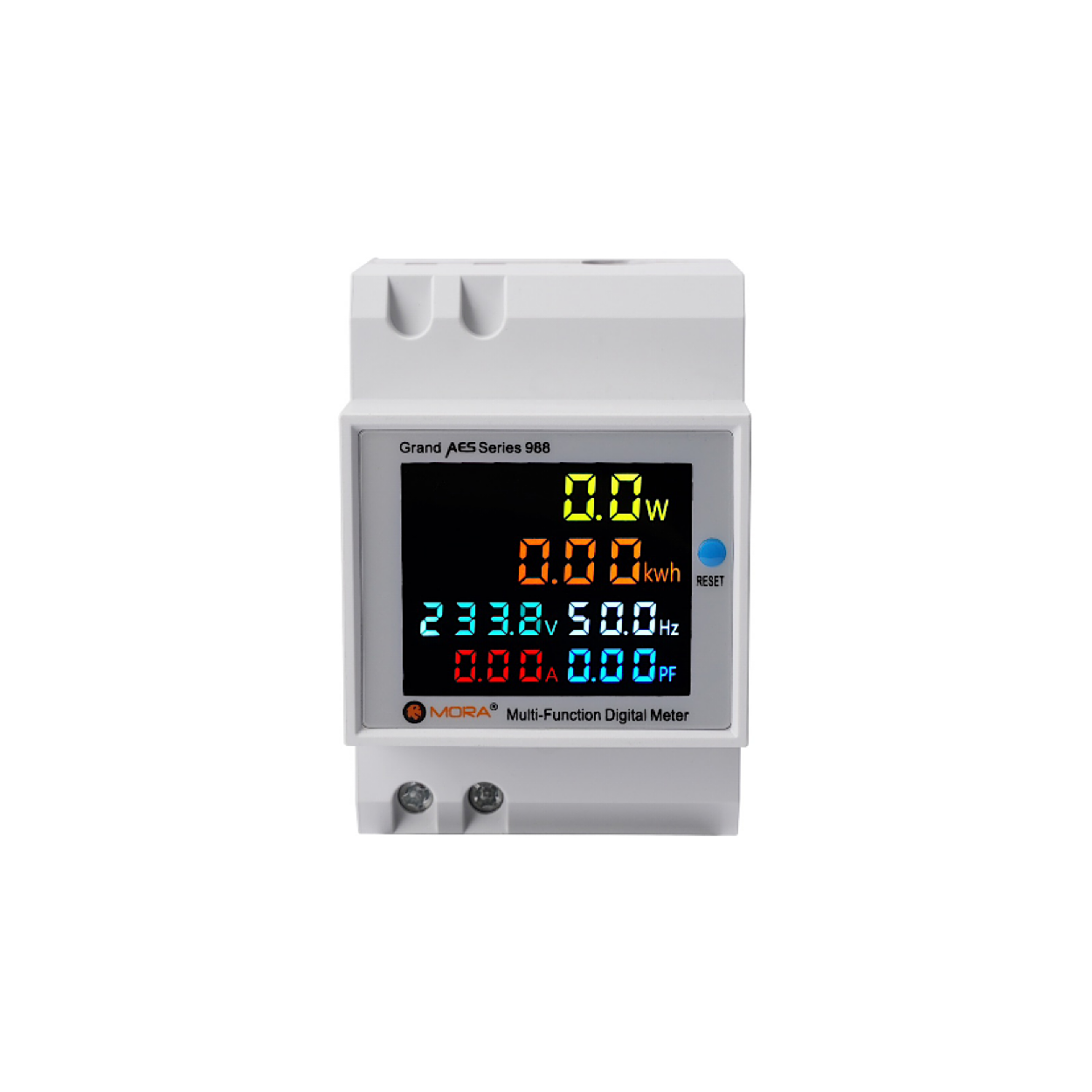 6IN1 din rail AC monitor 110V 220V 380V 100A Voltage Current Power ...