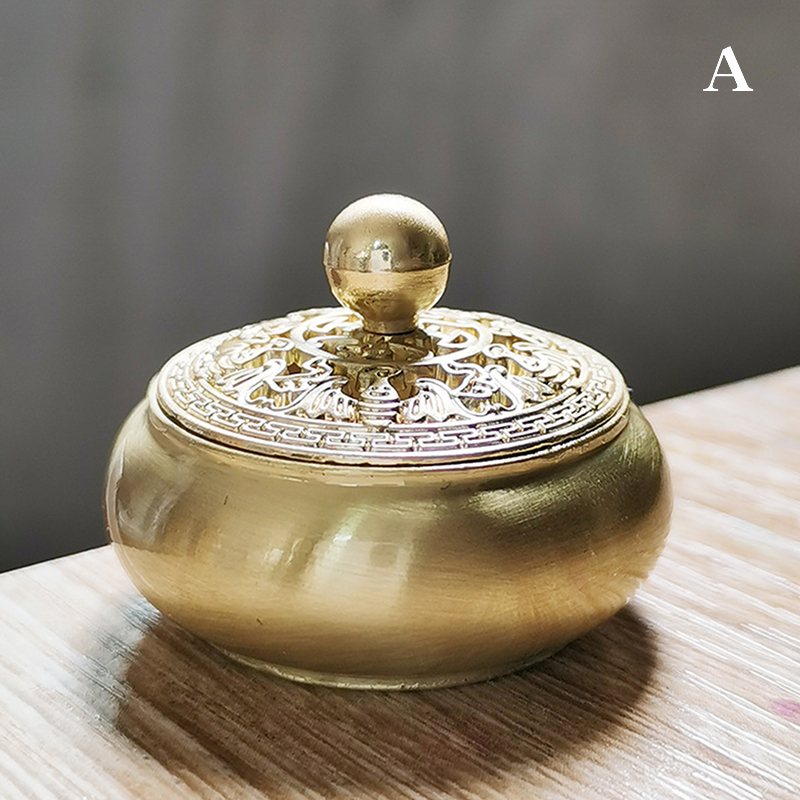 Retro Incense Burner Twelve Zodiac Signs Burner Brass Incense Holder ...