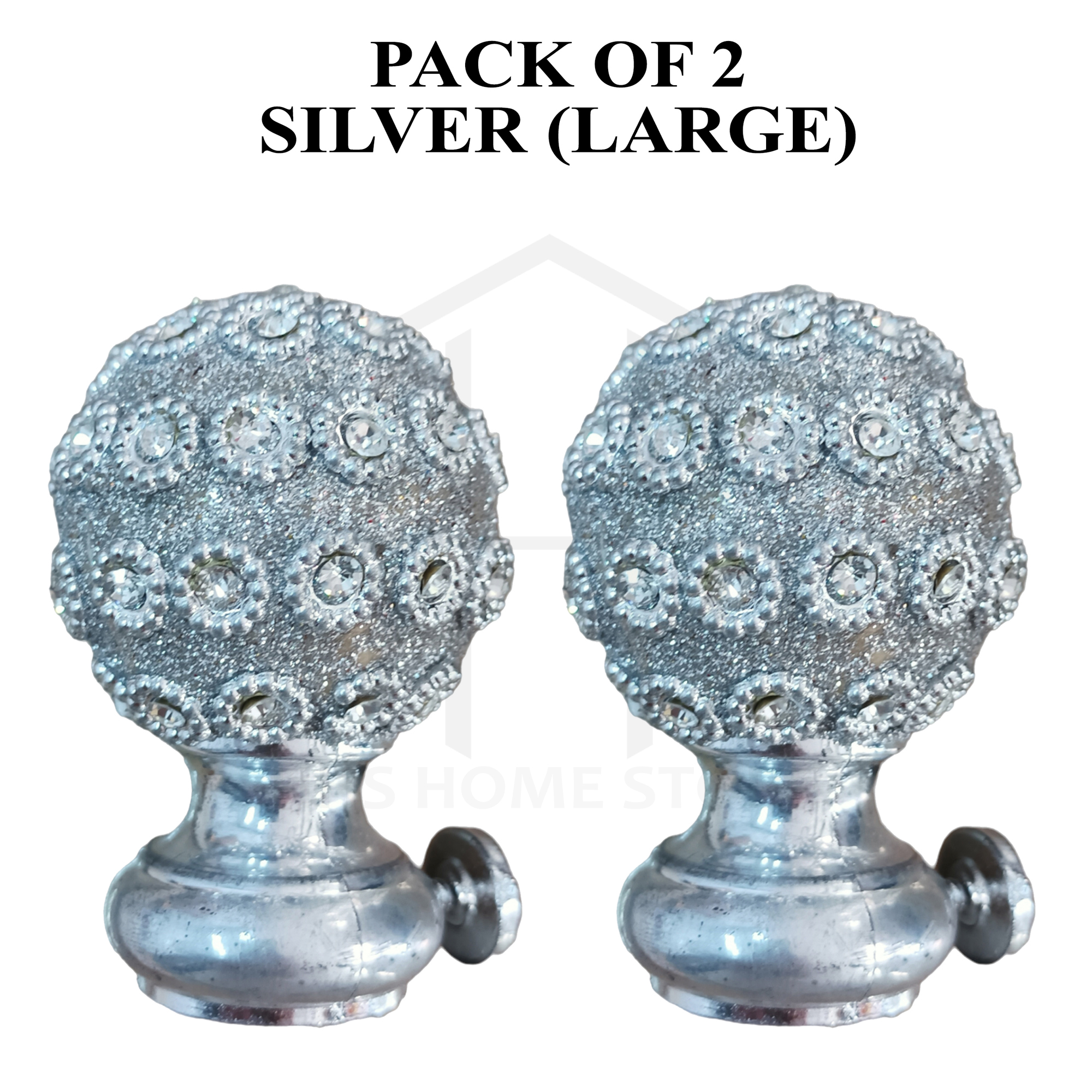 curtain rod end stopper , PVC small durable curtain knobs, copper ...