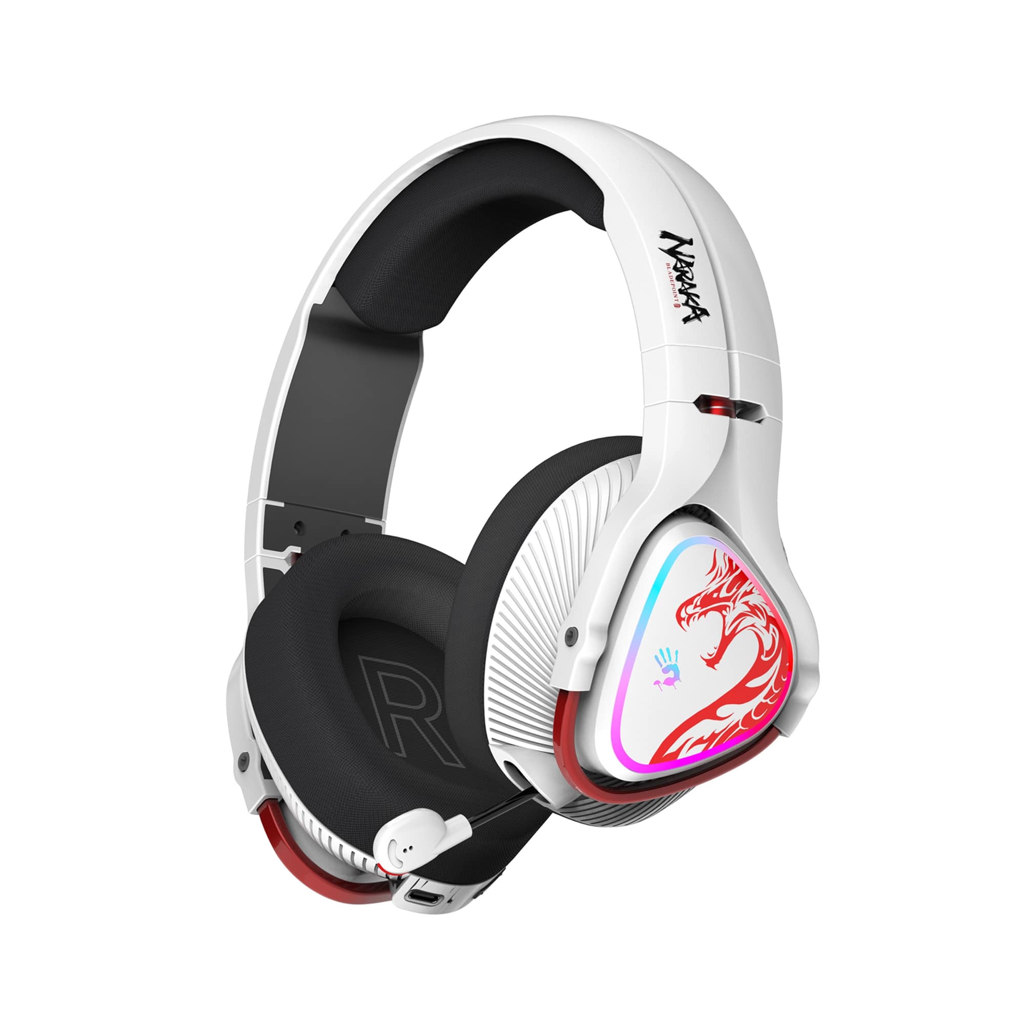 Bloody MR720 RGB Gaming Wireless Headset - 2.4GHz Wireless - Bluetooth ...