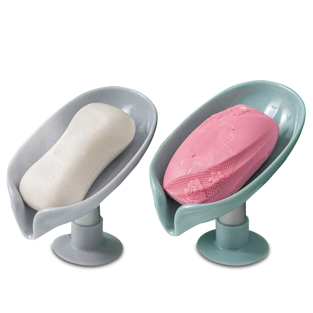 Leaf Shape Soap Holder Drain Soap Holder Bathroom Shower Soap Holder