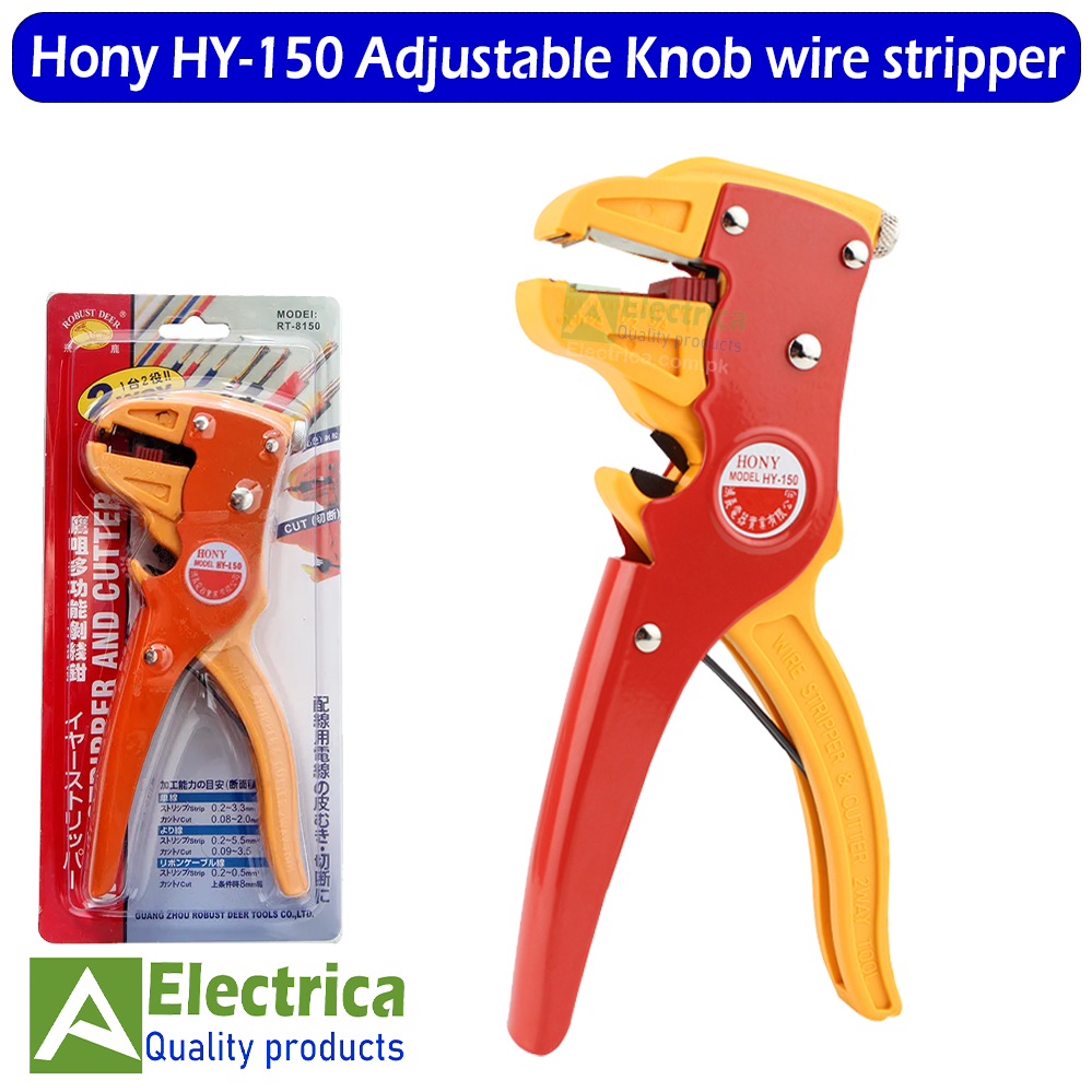 Hony HY-150 YTH-78-318 multifunction 2 In 1 Cable insulation removal ...