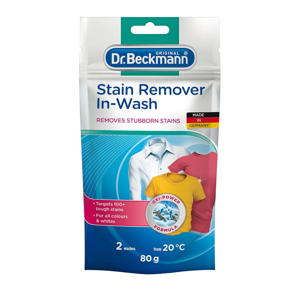 Dr. Beckmann Stain Remover In-Wash Ultra Powder 80g - Your Partner for ...