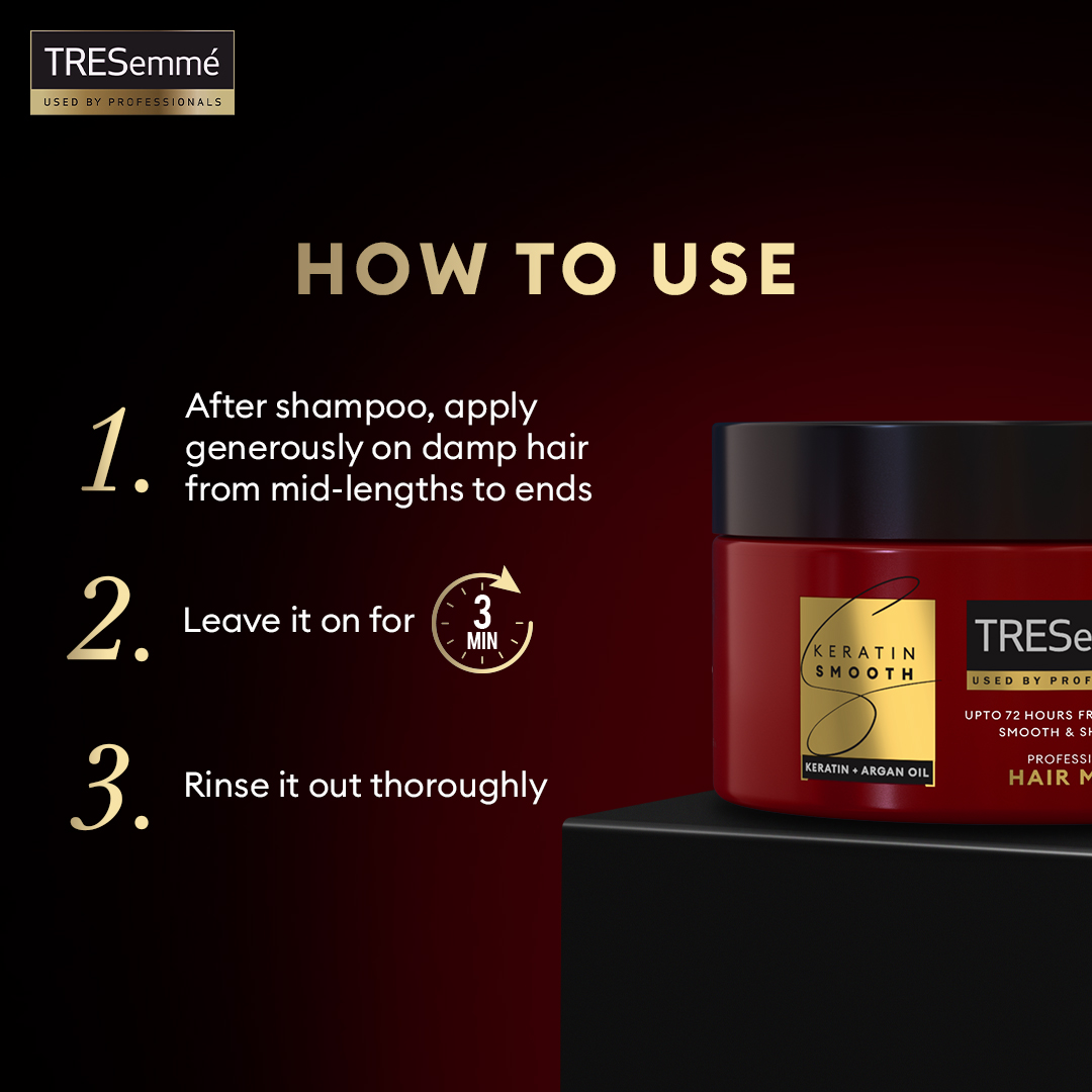 Tresemme Keratin Smooth Hair Mask - 250ML | Daraz.pk
