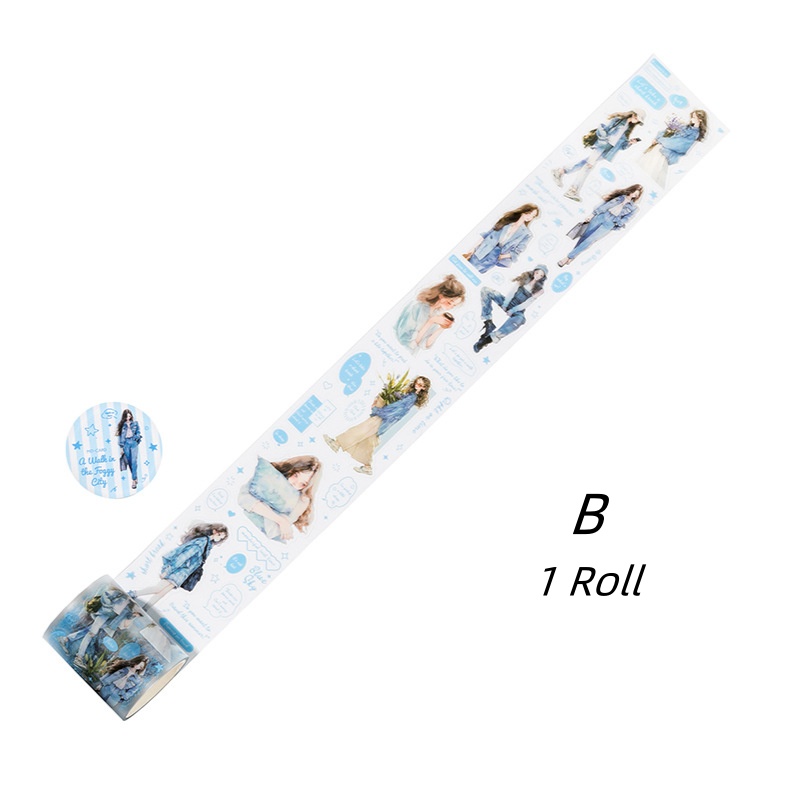 Panda Online Happy Live Series PET Masking Tapes Waterproof Transparent ...