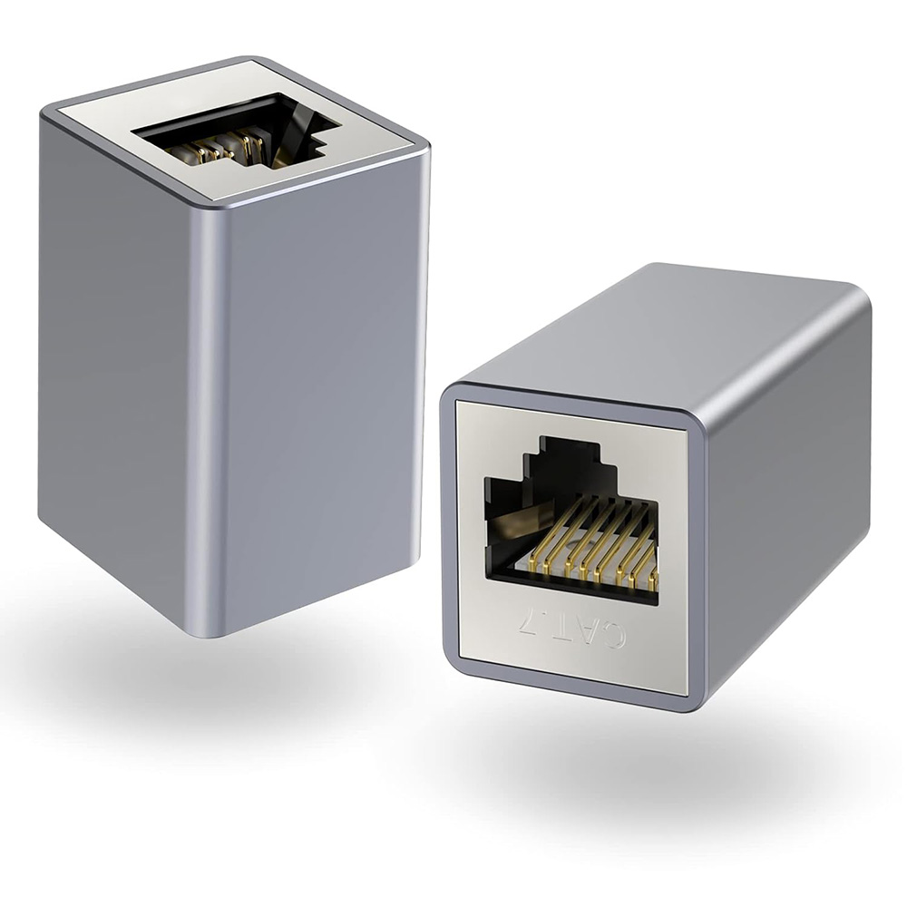 Cat 8 Ethernet Coupler Shielded Rj45 Coupler Poe Cable Extender For ...