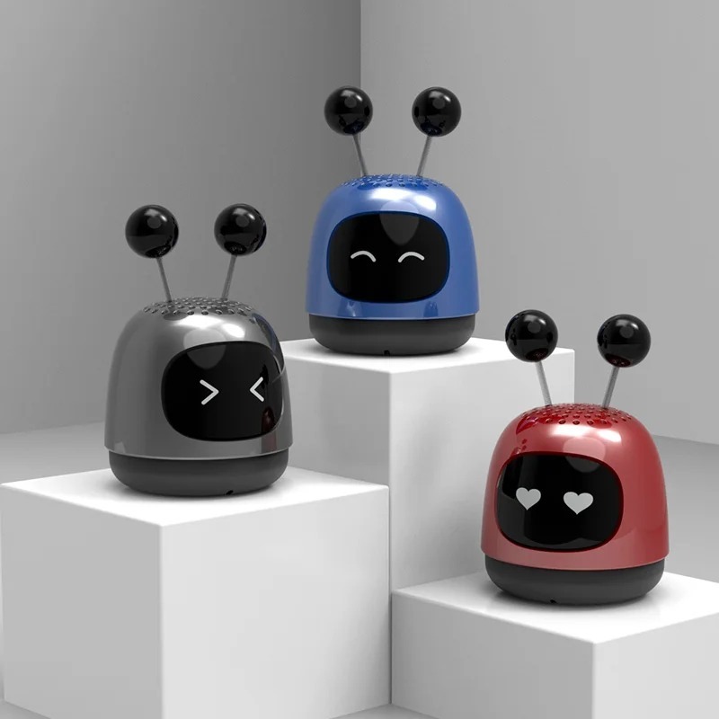 Portable Mini Robot Bluetooth Portable Speaker Big Sound for Computer ...