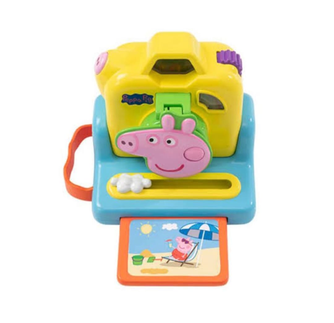 peppa click pic camera interactive childrens camera with light and ...