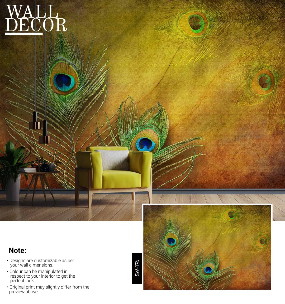 Wall Decor Wallpaper Room Decoration Flex 3D Flex Wallpaper 12*12 ...
