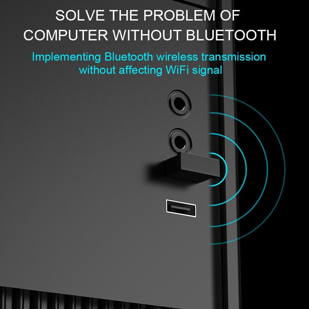 USB 5.0 Bluetooth Adapter for Converting Non-Bluetooth Devices Into ...