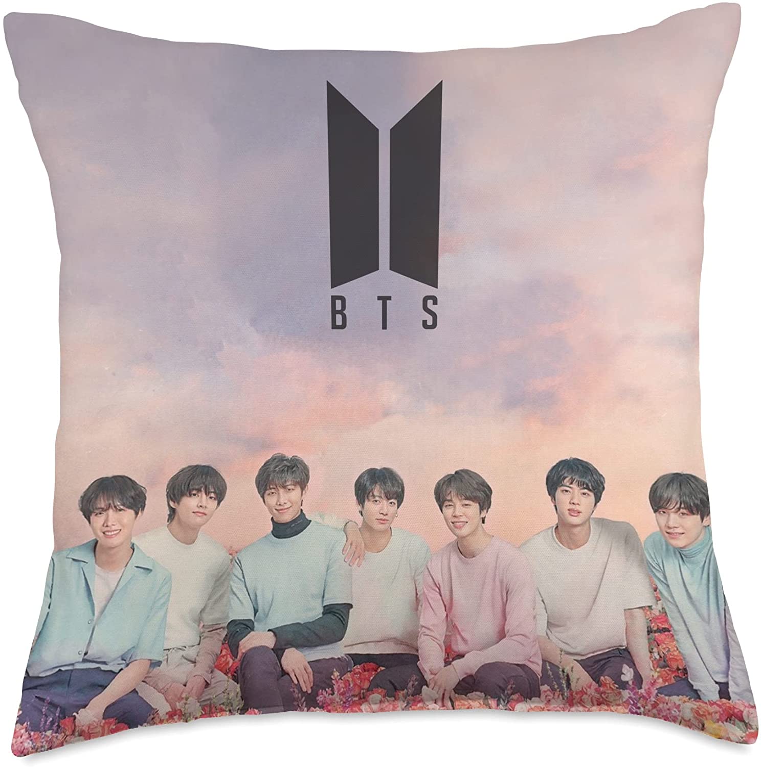 Team BTS KPOP Customized & Printed Cushion - HIGH QUALITY, Korean Music Band BTS K-POP BTS Army ...