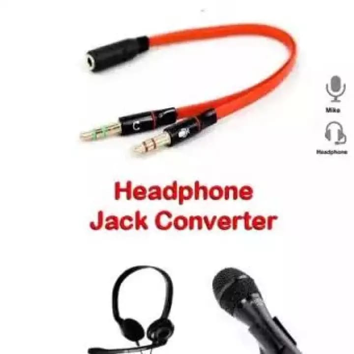 3.5mm Female to Dual Male Audio Y Splitter Cable - Single Pin ...