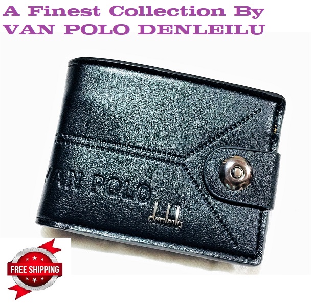 Denleilu 2021 New Bi-Fold PU Leather Wallet and Card holder with ...
