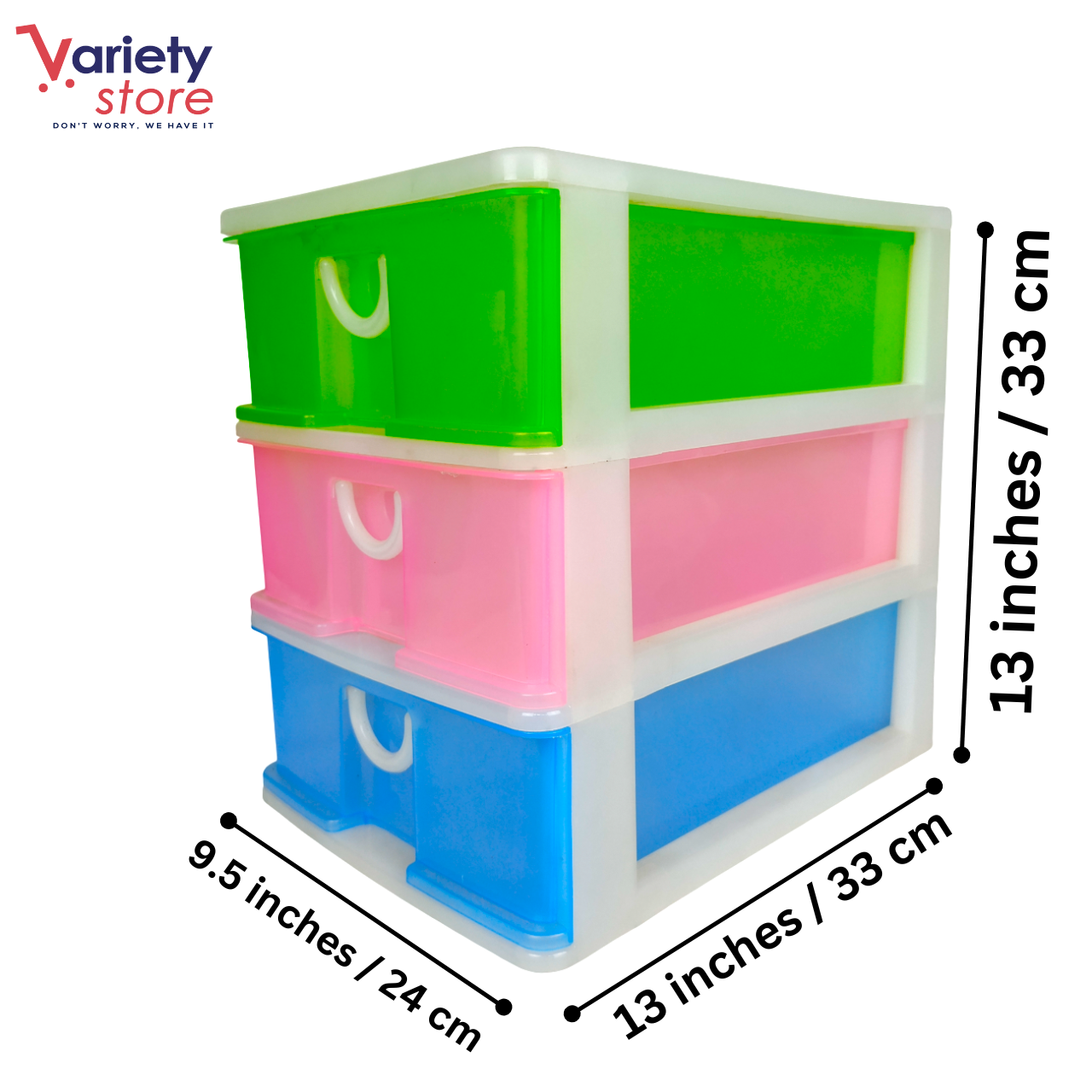 Compartment Plastic storage boxes for Jewellery, Clothes, Toys, Makeup ...