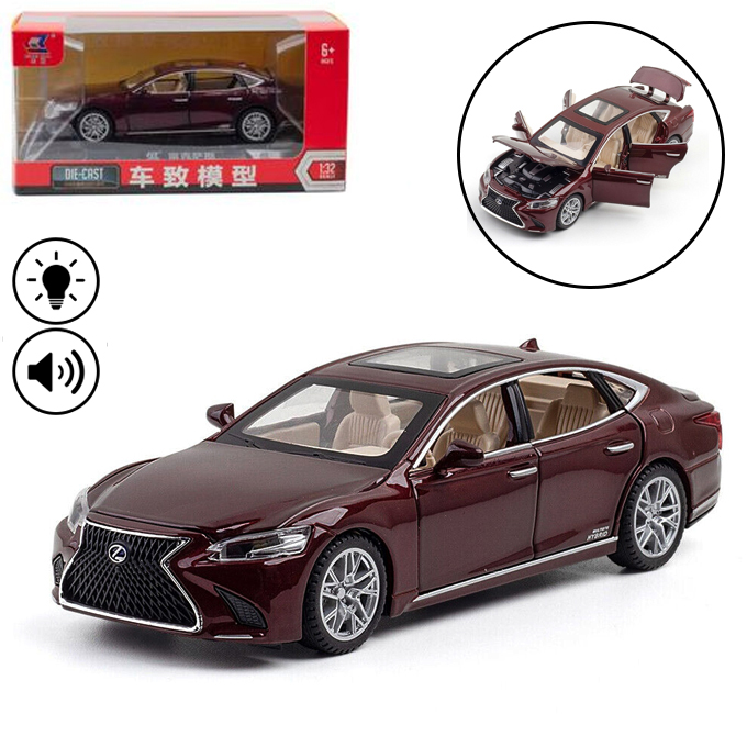 Lexus Die Cast Car Model 4 Door Open With Trunk & Bonult - 1:32 Scale ...