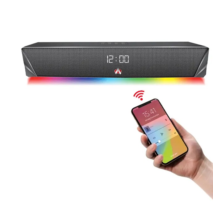 Bluetooth Speaker, Audio-nic Elite Bluetooth Wireless Soundbar with ...
