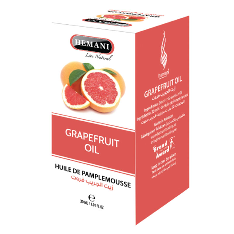 𝗛𝗘𝗠𝗔𝗡𝗜 𝗟𝗜𝗩𝗘 𝗡𝗔𝗧𝗨𝗥𝗔𝗟 - GRAPEFRUIT گریپ فروٹ OIL 30ML | Daraz.pk