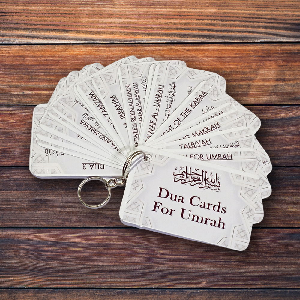 Umrah Duas Pocket Cards 20 Dua Cards Digital print Umrah Guide, Umrah ...