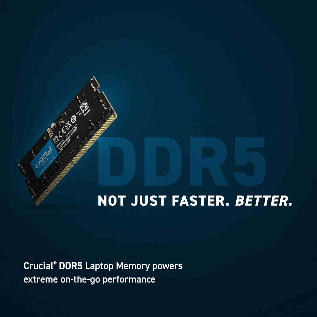 16 GB DDR5 LAPTOP RAM CRUCIAL (2 year warranty) | Daraz.pk
