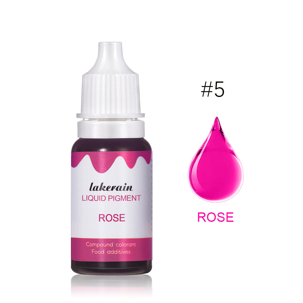 10ml Lip Gloss Liquid Pigment Flavor Essence Oil Drop for Clear Lip ...