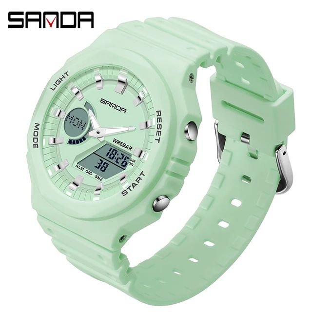 SANDA Watches for Men & Woman both Collection Quartz Machine Analog & Digital both Time Silicone ...