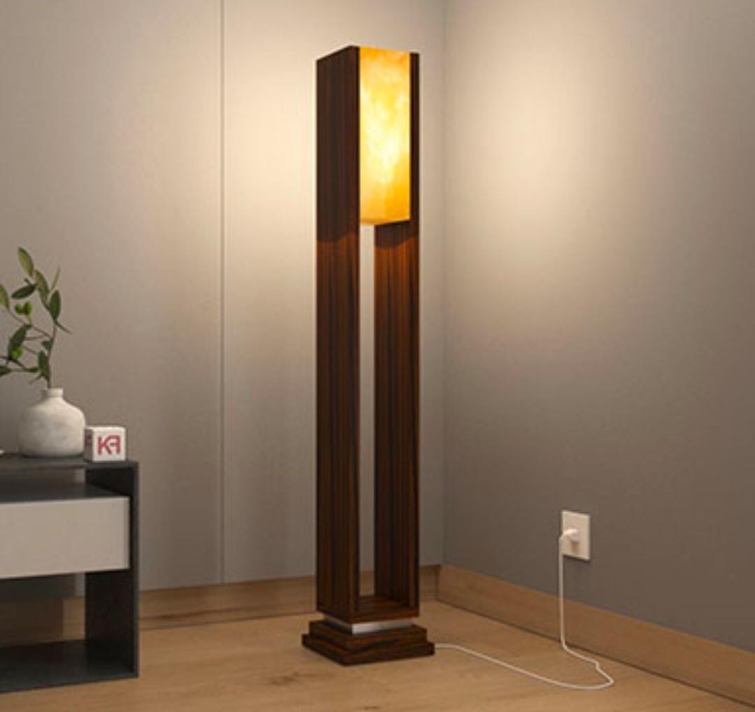 Mister Traders Wooden Floor Lamp I Floor Lamps I Floor Lamp For Drawing ...