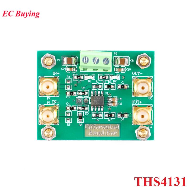 THS4131 Module Fully Differential Amplifier Board Single-Ended to Differential Single-ended ...