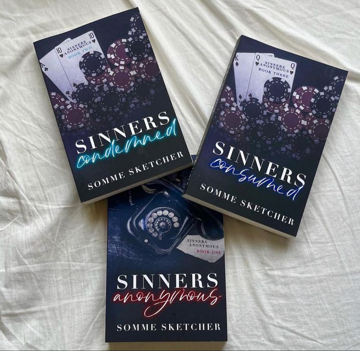 Sinners Anonymous Series by Somme Sketcher 3 books set | Daraz.pk